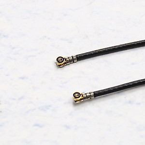 Micro Traders 5X 2.4G 5G IPEX MHF4 WiFi Antenna Cable 28cm for 3G 4G LTE WCDMA Network Signal for Intel 7260 7265 3160 8260 17265 18265 NGFF Card