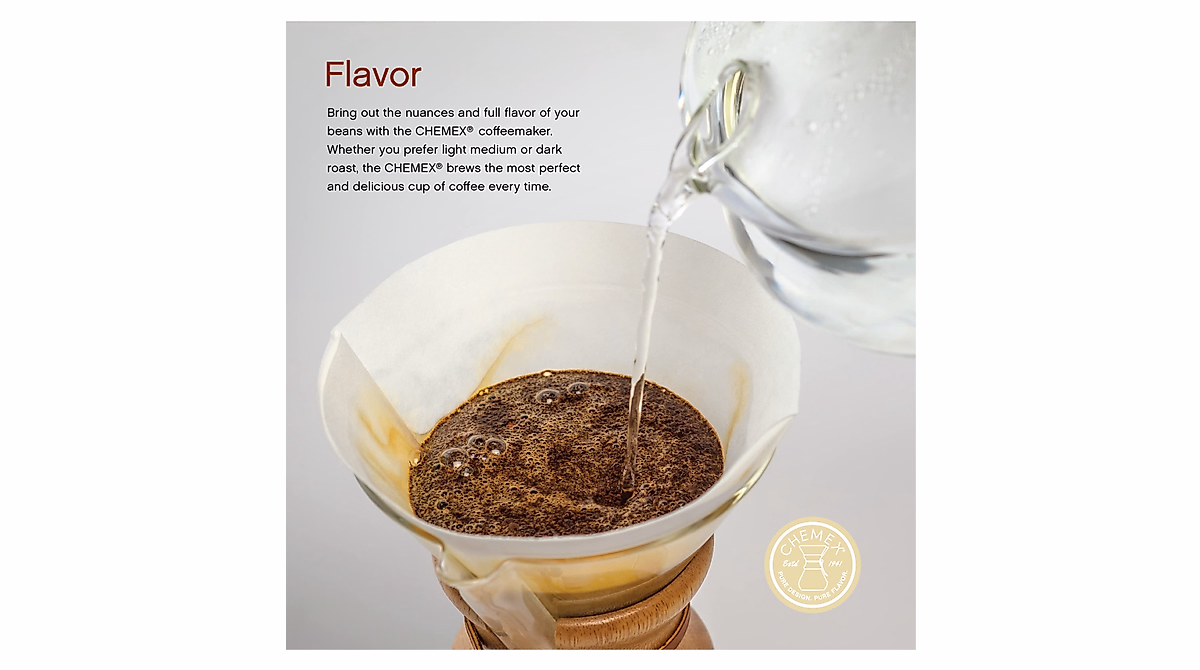 Chemex Bonded Filter - Square - 100 ct - 2 Pack - Exclusive Packaging ...