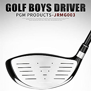 Kids Golf Putter Right Handed Titanium Alloy Head Children Golf Drivers Wood Iron Pole Carbon Shaft Golf Club Wood (Driver,Age 6-8)