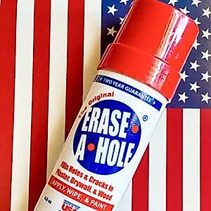 Erase-A-Hole The Original Drywall Repair Putty: A Quick & Easy Solution to Fill The Holes in Your Walls-Also Works on Wood & Plaster (1)