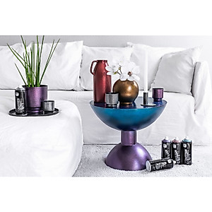 Montana Cans GLITTER EFFECT Spray Paint, 400ml, X-Mas Red, 13.5 Fl Oz (Pack of 1)