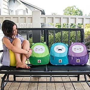 Milkdot Designer Mini Backpack, Perfect for Women, Men, Boys, Girls, Stylish for kids ages 3+ (Green)