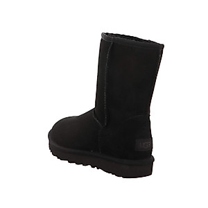 UGG Women's Classic Short Ii Boot, Black, 10
