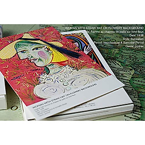 Beautiful Art Postcards set of 30 Post card of Pablo Picasso variety pack Famous Painting Scenery,4 x 6 Inches