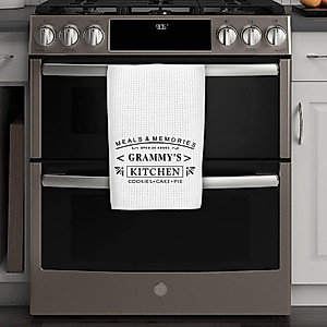 WCGXKO Grandma Gift Kitchen Towel Dish Towel Birthday Gift (24 Hours M)