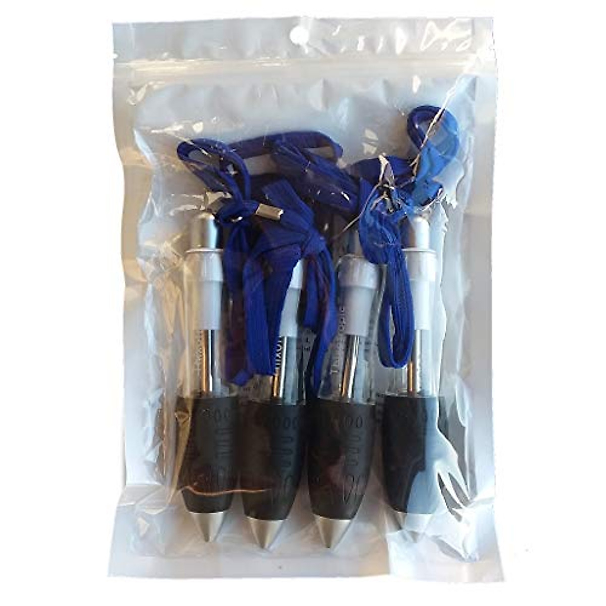 Super Big Fat Pens: Large, Easy to Hold Pens for Arthritis (4 pack), Longer Lasting Black Ink Cartridge