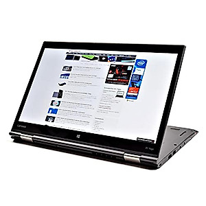 Lenovo ThinkPad X1 Yoga (Gen 2) Intel Core i7-7600U 2.8Ghz 2-in-1 Laptop, 16GB RAM, 256GB SSD, 14" FHD 1080p, Thunderbolt 3 USB-C, Webcam, Windows 10 Pro (Renewed)