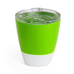 Munchkin Munchkin Splash Cups & Trainer Lids 7oz Assortment, Piece of 1 (Green/Blue)