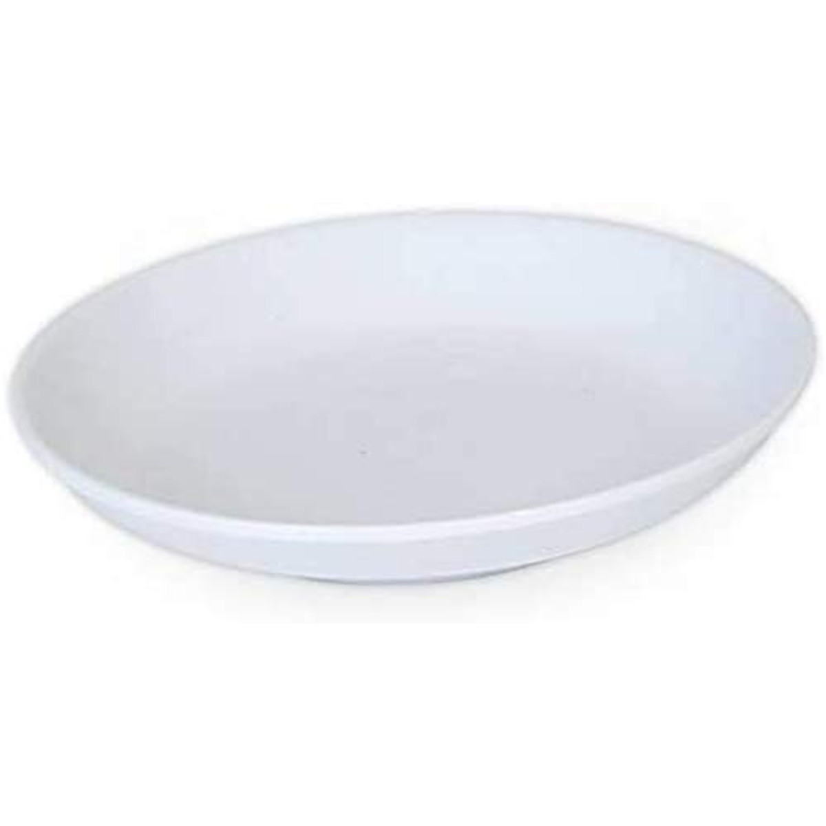 Melamine Plastic Soy Dipping Sauce Dishes, White, Small, Pack of 10, 3.5"