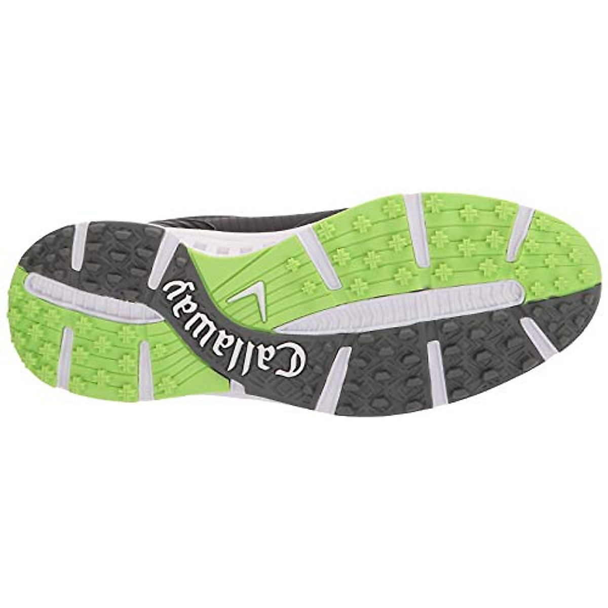 Callaway mens Solana Sl Golf Shoe, Black/Lime, 10.5 US