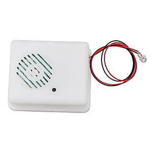 Mxzzand Halloween Sound Player Heavy Duty Compact Interesting Multipurpose Screamer Speaker Easy Installation Outdoor ABS