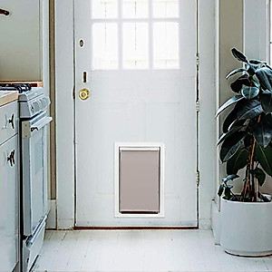 Medium Replacement Dog Door Flap Compatible with PetSafe Freedom Doggie Doors PAC11-11038 - Measures 8 1/4" x 12 1/4" Made from Flexible, Durable, Weather Resistant Materials- Doggie Door Flap