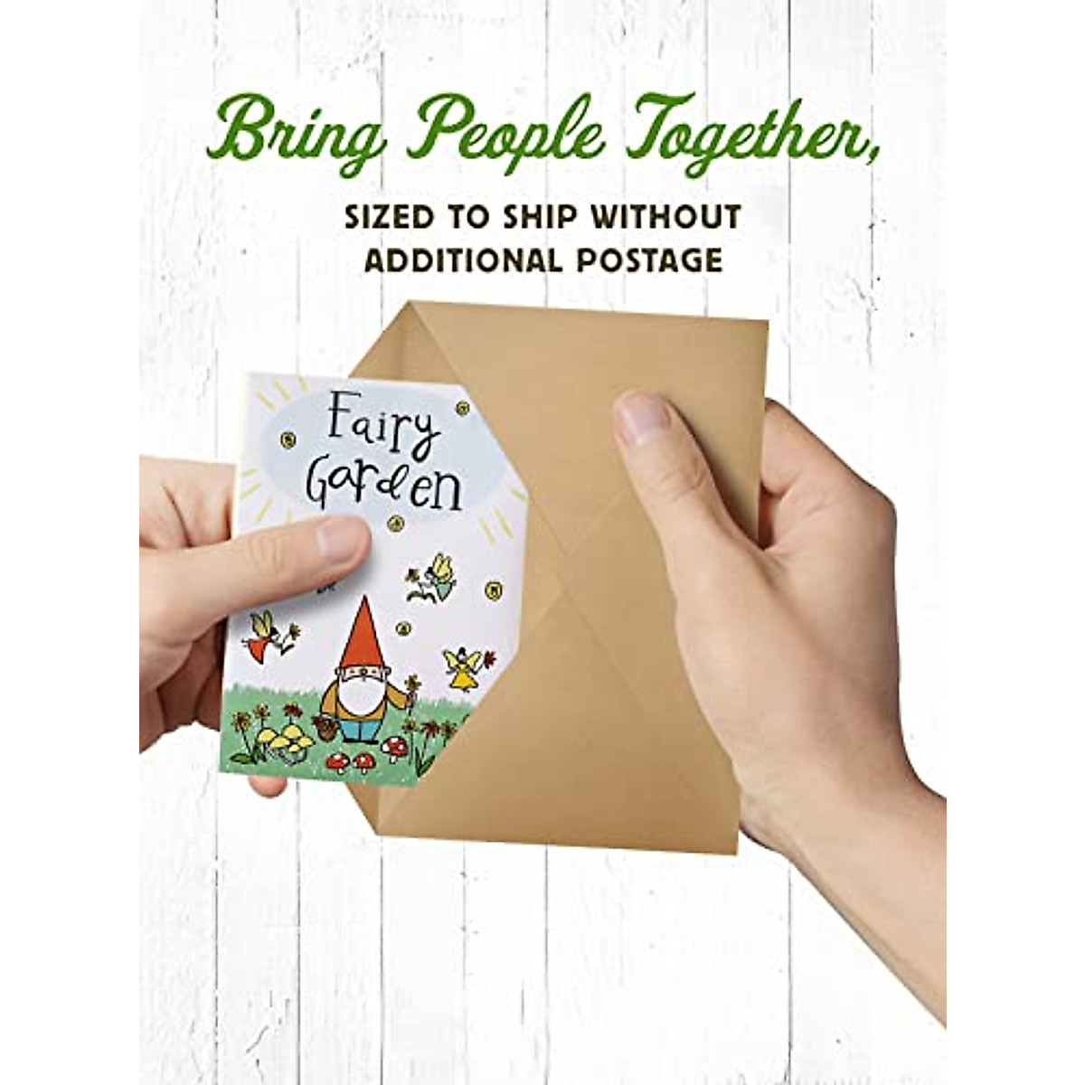 American Meadows Wildflower Seed Packets "Fairy Garden" Party Favors for Guests (Pack of 20) - Wildflower Seed Mix, Plant Year-Round, Great Gift for Hostesses, Showers, Weddings, Thank You