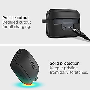 Spigen Rugged Armor Designed for Sony Linkbuds S Case - Matte Black