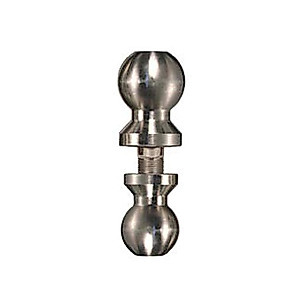 Trimax TDBC22516 Tow Ball - Double - 2in. & 2 5/16in. - Chrome