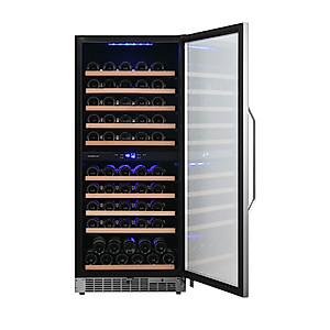 EdgeStar 101 Bottle 24" Built-In Dual Zone Wine Cooler