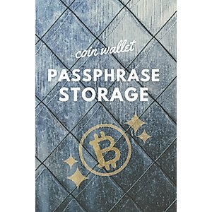 Coin Wallet Passphrases/Seedphrases | Crypto Password Tracker | Where To Store Crypto Passphrase | Crypto Password Keeper: Crypto Currency Wallet ... Tracker | Crypto Exchanges Account Passwords
