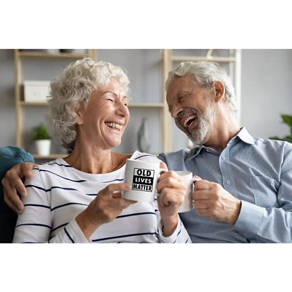 Old Lives Matter Coffee Mug - Funny Retirement or Birthday Gifts for Men - Unique Gag Gifts for Dad, Grandpa, Old Man, or Senior Citizen - 11oz Coffee Cup For Men and Women