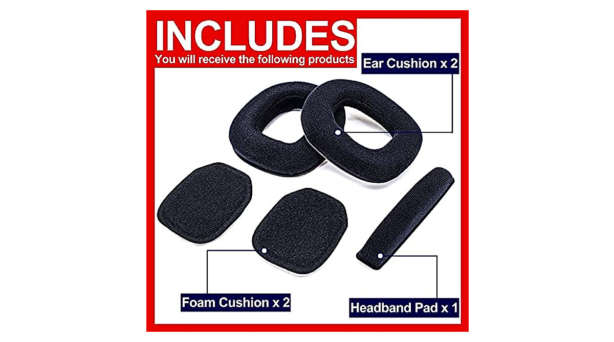 Upgrade A50 GEN 3/4 Headset with Velour Ear Cushions