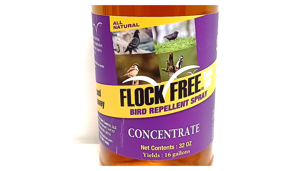 Effective Bird Repellent Spray Concentrate - Flock Free