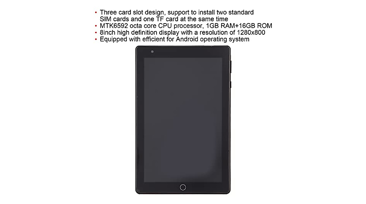 HD Tablet with MTK6592 Octa Core & 2600mAh Battery