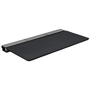 VIVO Universal 60 x 30 inch Table Top with Built-in Concealed Cable Trays for Standard and Sit to Stand Height Adjustable Home and Office Desks, Full Size Mouse Pad, Black Desktop, Desk-TOP3