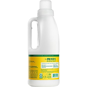 MRS. MEYER'S CLEAN DAY Liquid Fabric Softener, Infused with Essential Oils, Paraben Free, Honeysuckle, 32 oz (32 Loads)