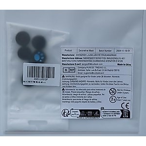 9CDeer Performance Joystick Analog Stick Thumb Grips Set of 6 Compatible with PS5, PS4, Xbox Series X/S Xbox One, Switch Pro Controller Cat's Paw Black & Blue