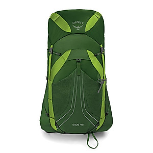 Osprey Exos 48 Men's Backpacking Backpack Tunnel Green, Small