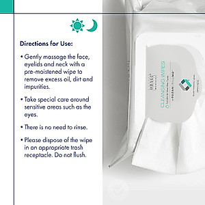 Obagi Medical On the Go Cleansing and Makeup Removing Wipes, 25 count