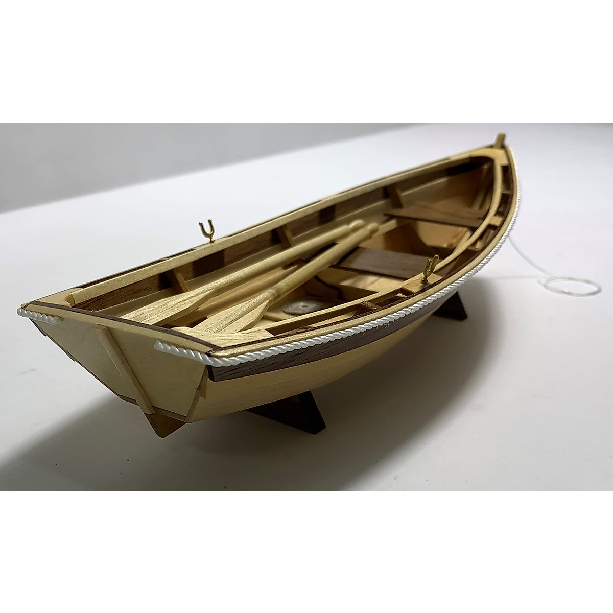 Midwest Dinghy Wooden Ship Model Building Kit for Adults DIY Woodcraft Self Assembly