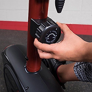 Body-Solid Best Fitness (BFRB1) Recumbent Exercise Bike for Home - Indoor Workout Stationary Bike with LCD Display & Adjustable Magnetic Resistance