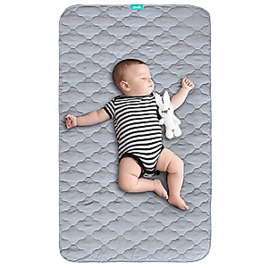 Waterproof Changing Diaper Pad Liners & Crib Mattress Protector Waterproof