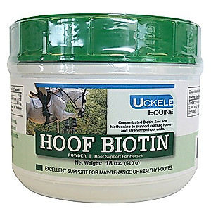 Uckele Hoof Biotin for Horses - 18 Ounces