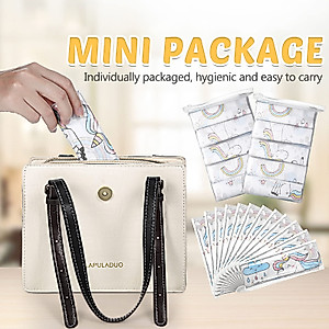 Mimorou 40 Pcs Toilet Seat Covers Disposable for Kid Toddler Extra Large Paper Potty Seat Cover Potty Training Liners Individually Wrapped Portable Toilet Seat Cover for Travel (Unicorn Style)