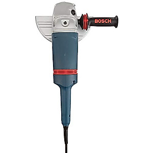 BOSCH 1893-6 9 Large Angle Grinder with Rat Tail Handle, Black,grey,green