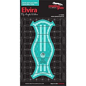 Creative Grids Machine Quilting Tool 3 Pack - Taj, Elvira, Chevy - Designed by Angela Walters