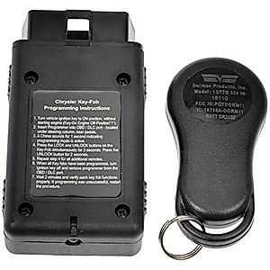 Dorman 13776 Keyless Entry Remote 4 Button Compatible with Select Chrysler / Dodge / Jeep Models (OE FIX)