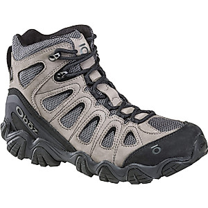 Oboz Men's Sawtooth Ii Mid Hiking Boots Ash 9