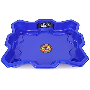 17Tek Bey Stadium Battle Arena Training Ground for Beyblade Battling Game (Blue)