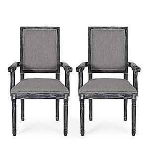 Christopher Knight Home Maria DINING CHAIR SETS, Grey
