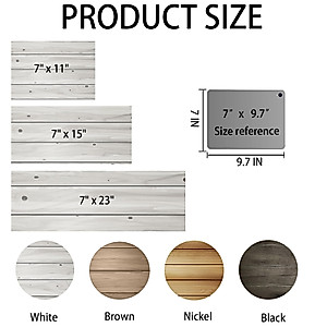 Generic Custom Dog Leash Holder,Personalized Dog Leash Hook with Name and Photo, Wooden Dog Key Organizer for Wall Dog Lovers Gift (White)