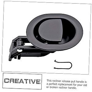 GRIRIW 1 Set Recliner Handle Replacement Sofa Chair Black Recliner Chair Lazy Sofa Handle Lever Handles Universal Chair Pull Handle Black Chairs Couch Boy Handle Buckle Plastic