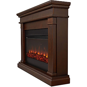 Beau 59" Landscape Electric Fireplace in Gray by Real Flame