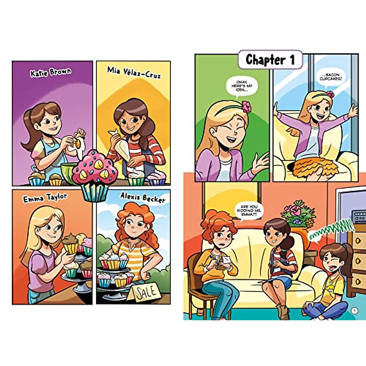 Emma on Thin Icing The Graphic Novel (3) (Cupcake Diaries: The Graphic Novel)