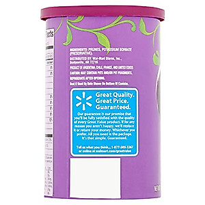 18 Oz Great Value Pitted Dried Prunes (Pack of 2)