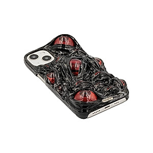 Techypop- Cat Eye in the Dark Handmade Phone Case (Compatible with iPhone 15 Pro)