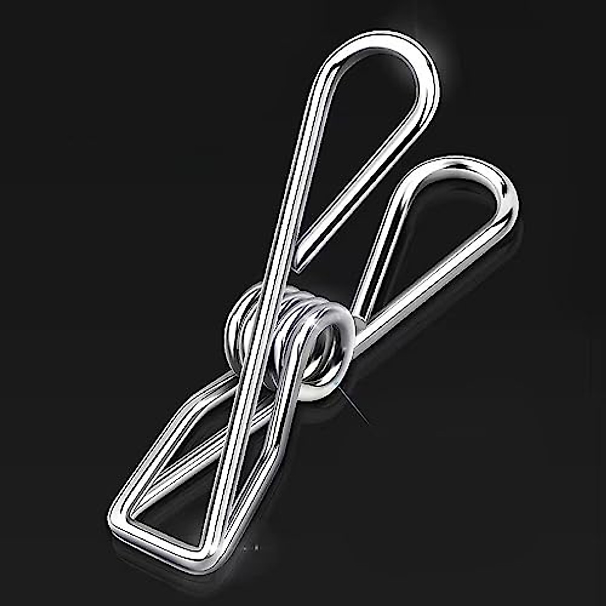 Septpenta Stainless Steel Clothe Drying Rack, Laundry Drip Hanger, Multifunctional Sock Rack, Good Load Bearing, Drying Clothes, Dormitory Balcony Windproof Rack(Double Decker)