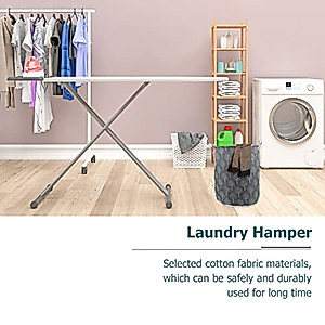 Laundry Basket Collapsible Fabric Clothes Laundry Hamper Foldable Clothes Bag Folding Washing Bin for Blankets Nursery Laundry Kids Clothing