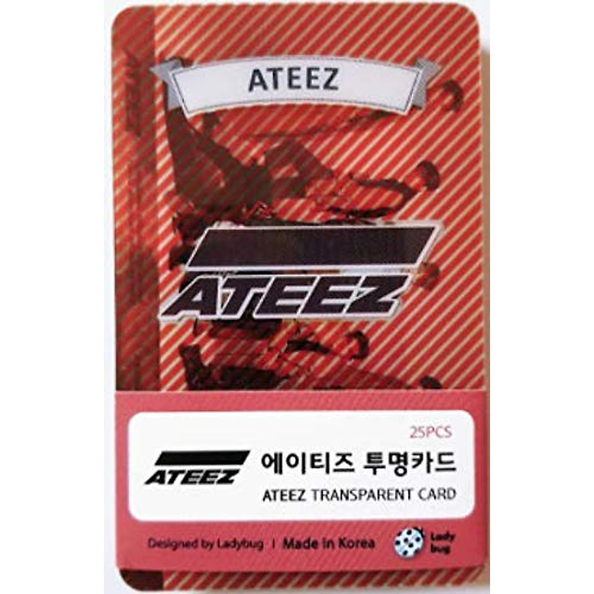 Ateez K-POP Transparent Photo Cards 25pcs …
